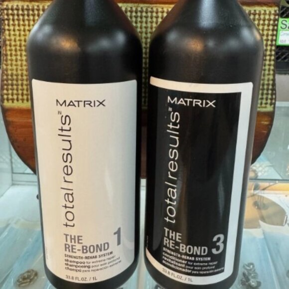 Matix | Hair | Matrix Total Results Rebond Shampoo 3 Conditioner 338 Fl ...